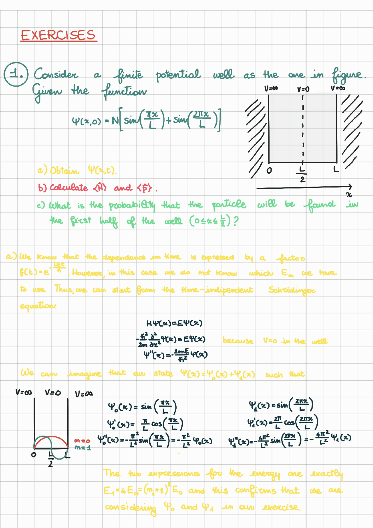 Exercises Quantum Effects In Materials Part 1 Esercizi Di Meccanica