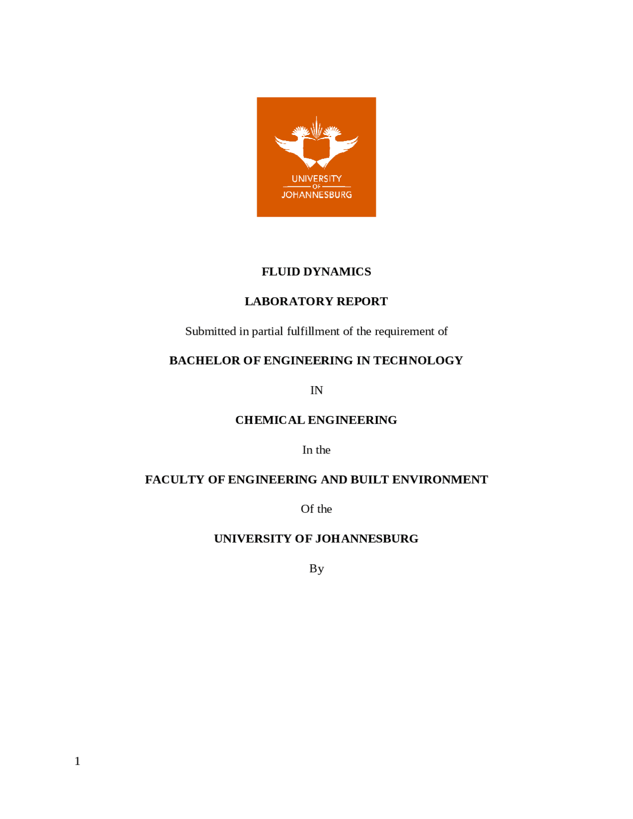 Fluid dynamics lab report | Study Guides, Projects, Research Fluid Dynamics | Docsity