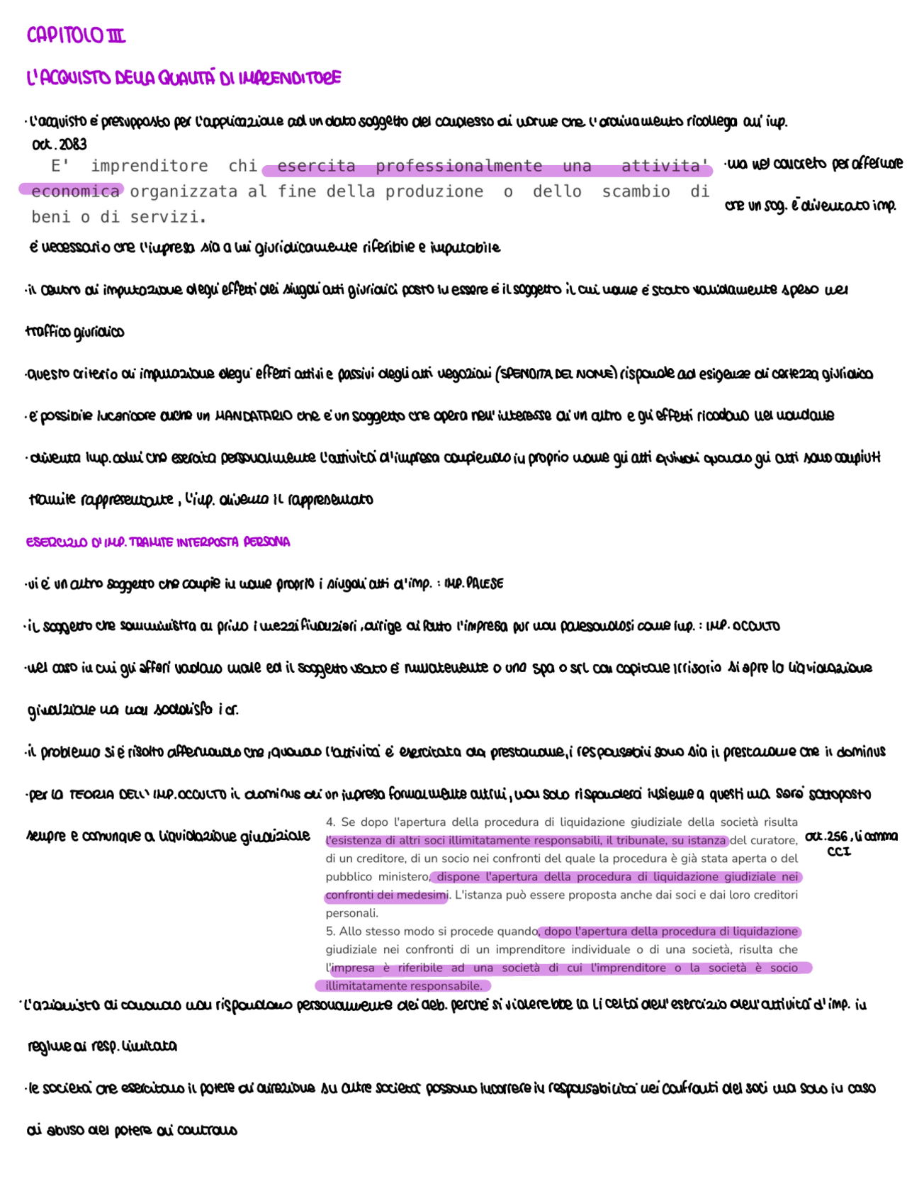 Riassunto Libro Diritto Commerciale 1 Sintesi Del Corso Di Diritto