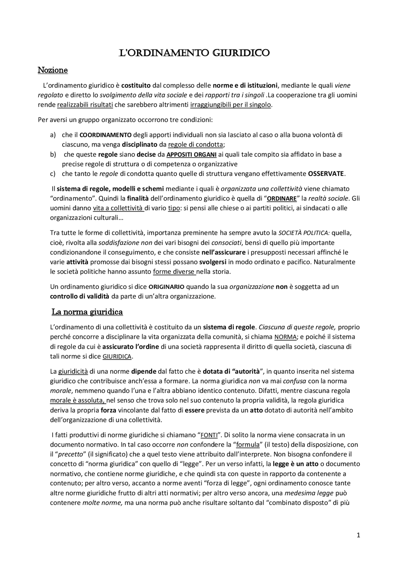 Istruzioni Di Diritto Privato Sintesi Del Corso Di Istituzioni Di