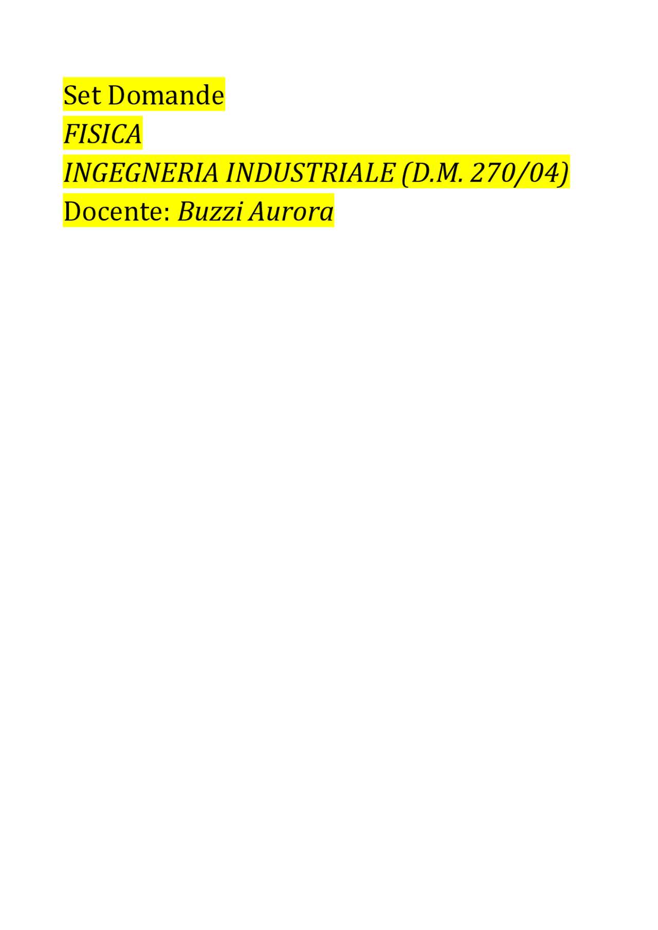 Paniere Chiuse Multiple Fisica Docente Buzzi Aurora Panieri Di