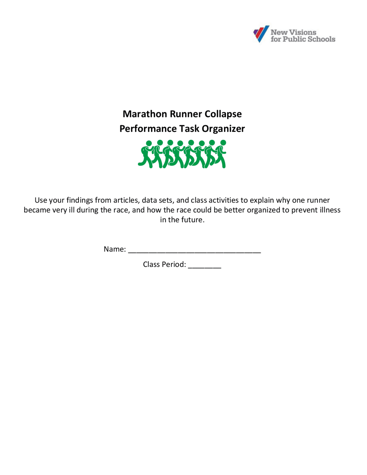 Unit 1 Marathon Runner | Lecture notes Biology | Docsity