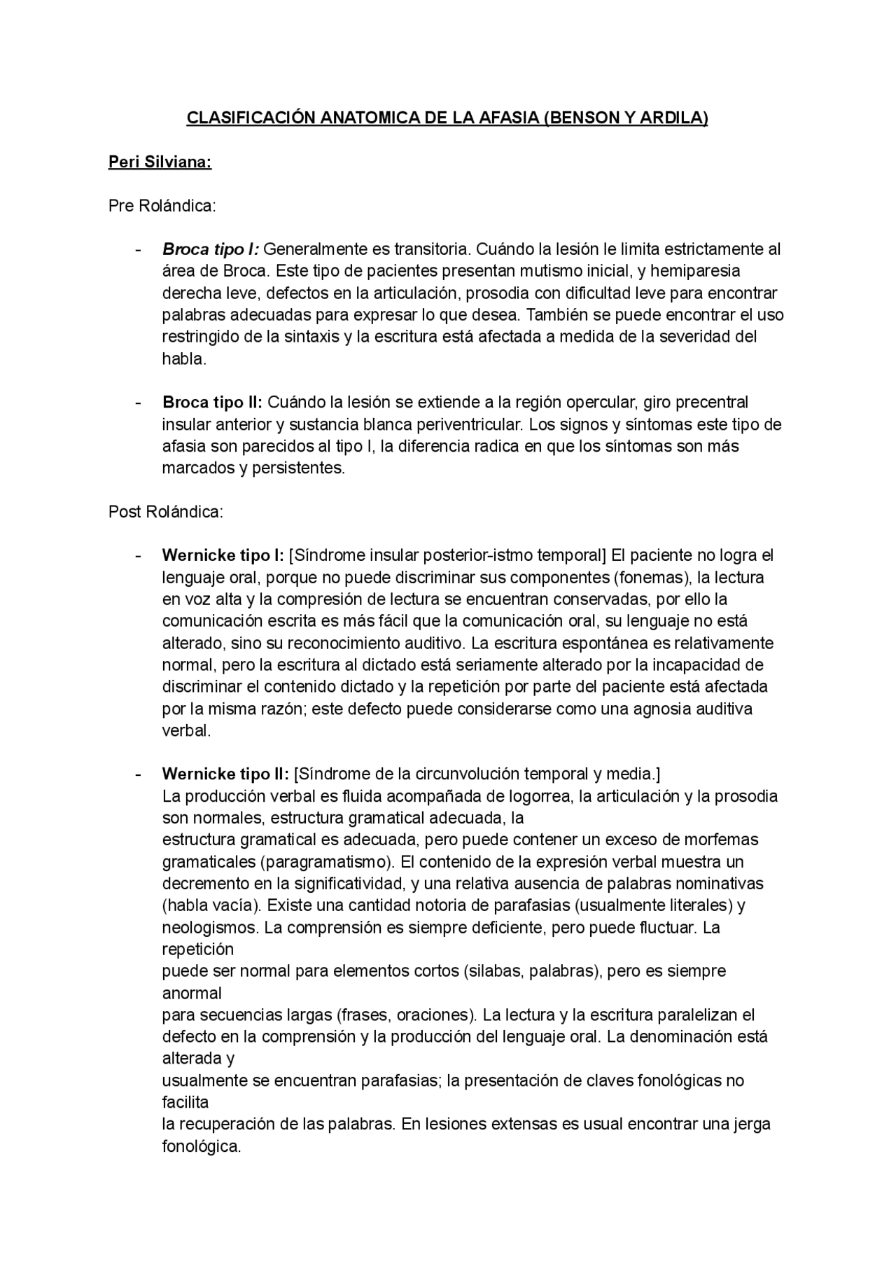 Anatomía Del Cerebro Apuntes De Neurología Docsity