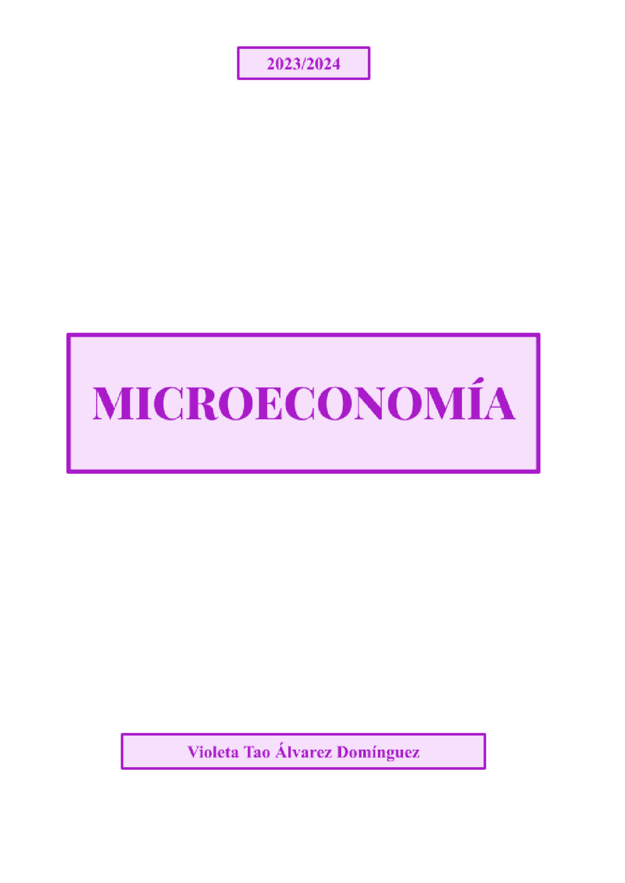 Microeconomía Temas 1 Y 2 Apuntes De Microeconomía Docsity