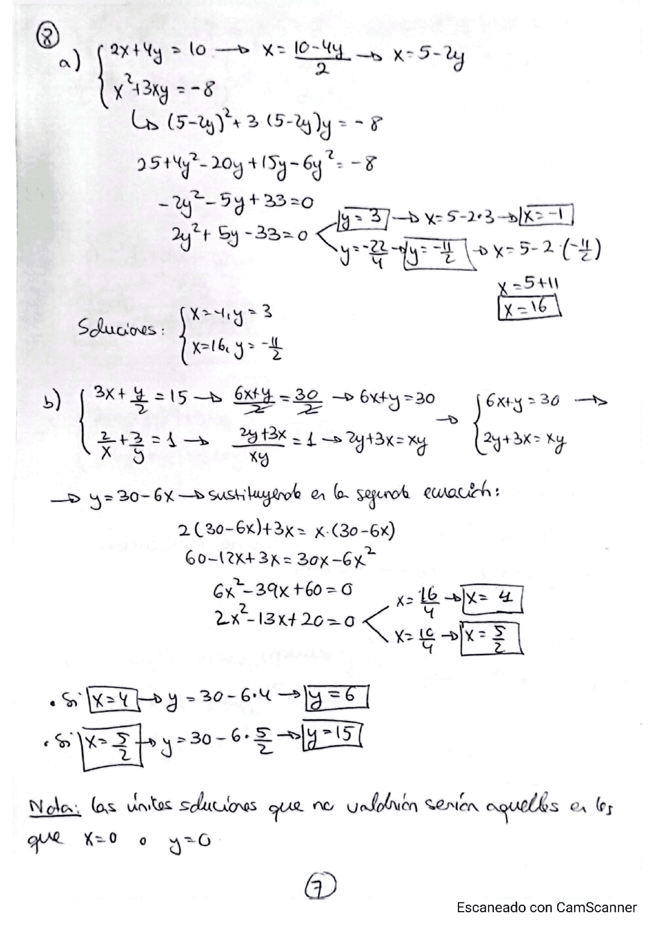 Ejercicios matemáticas 1° bachillerato | Ejercicios de Matemáticas | Docsity