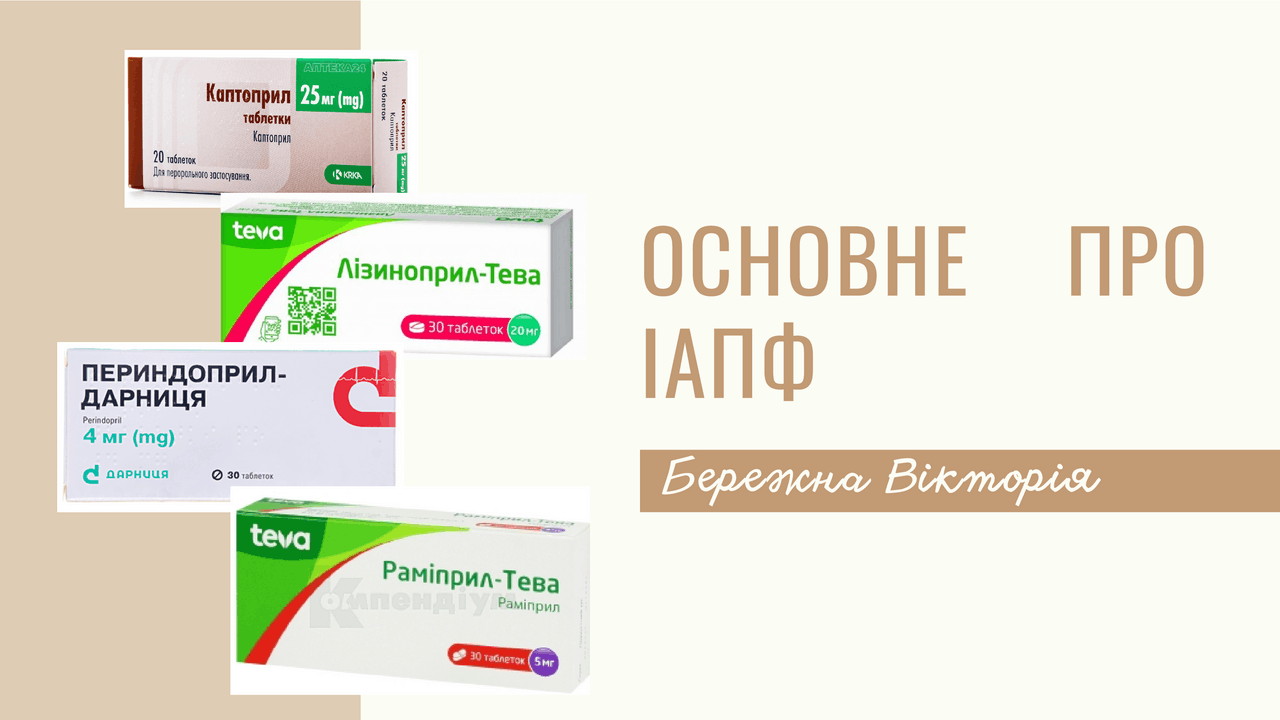 Інгібітори АПФ характеристика Презентации Внутренние болезни Docsity