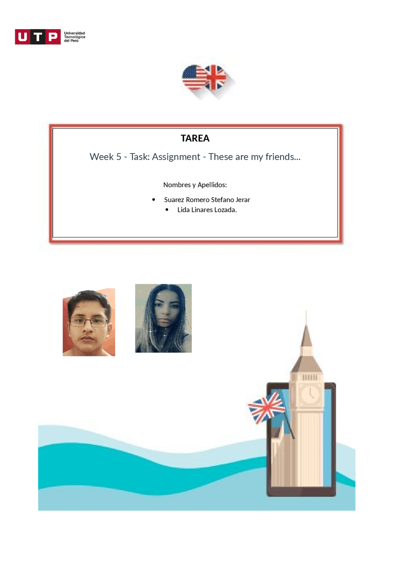 Ingless De La Semana 5 Ejercicios Ejercicios De Idioma Inglés Docsity