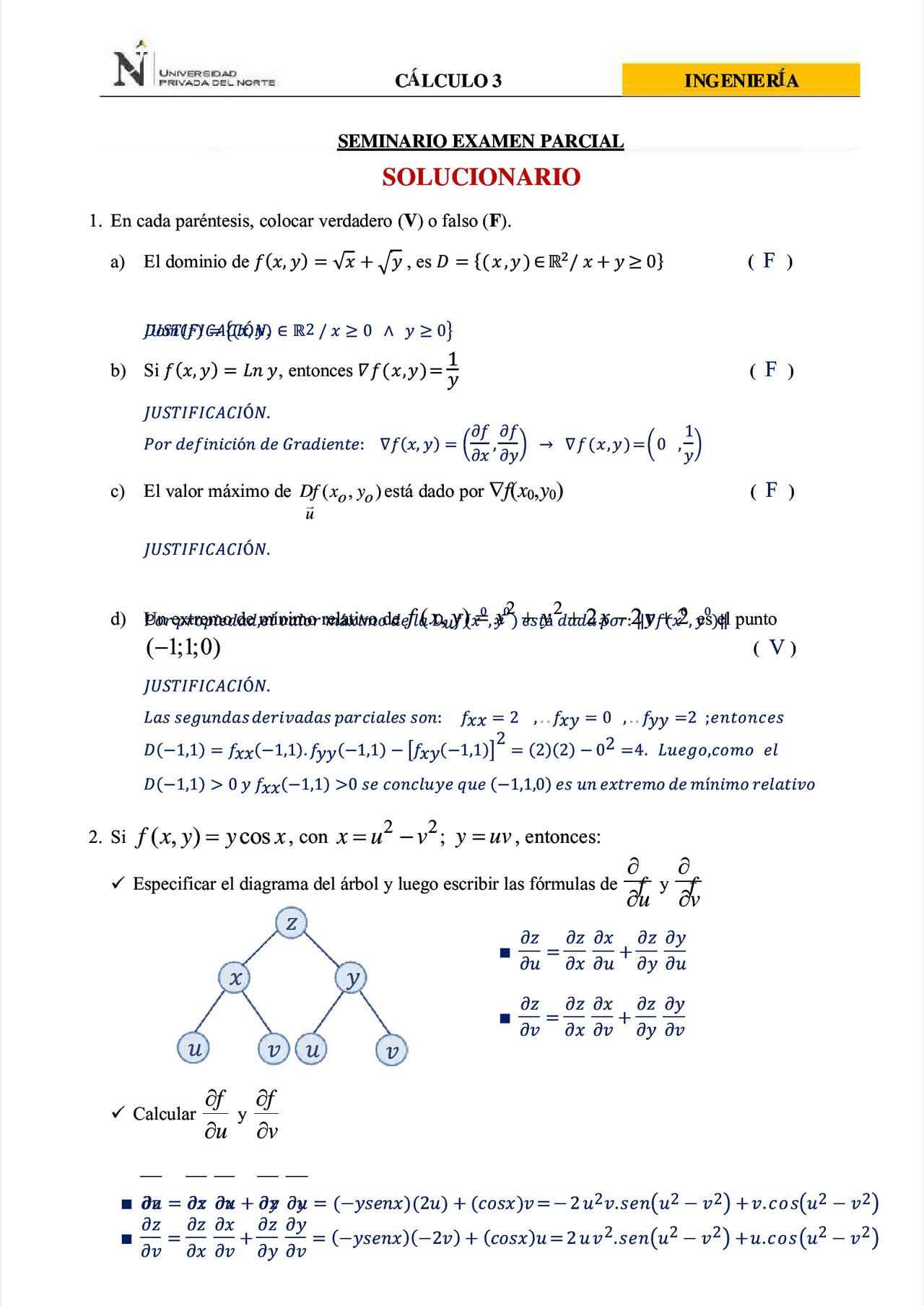 Calculo De Variables 1 Apuntes De Cálculo Avanzado Docsity