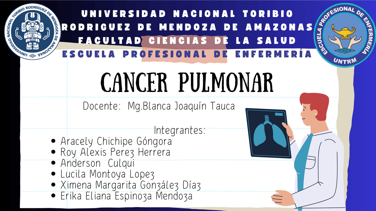 Cáncer De Pulmón Signos Y Síntomas Fisiopatologíacausas Y