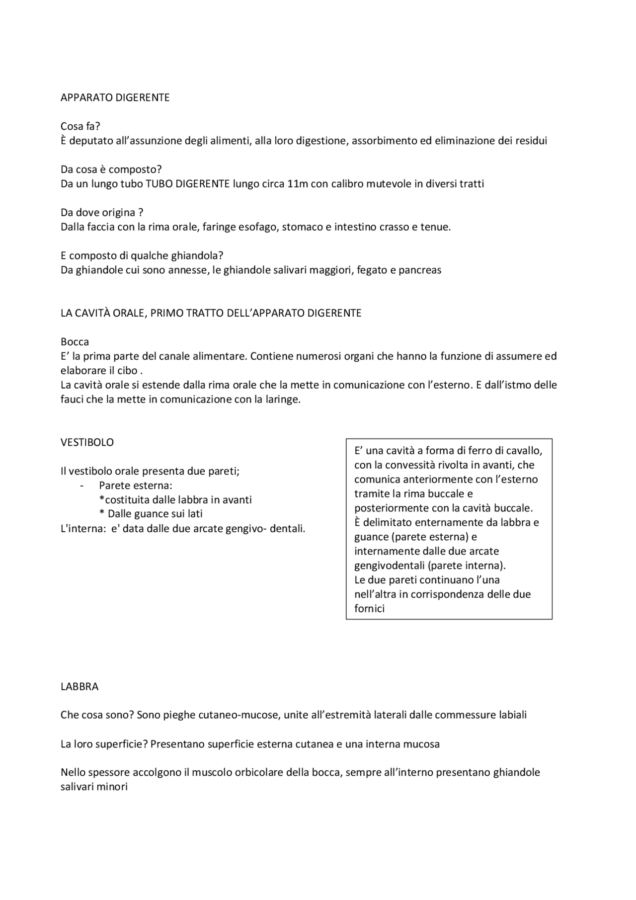 Anatomia Per Corso Di Infermieristica Appunti Di Anatomia Docsity