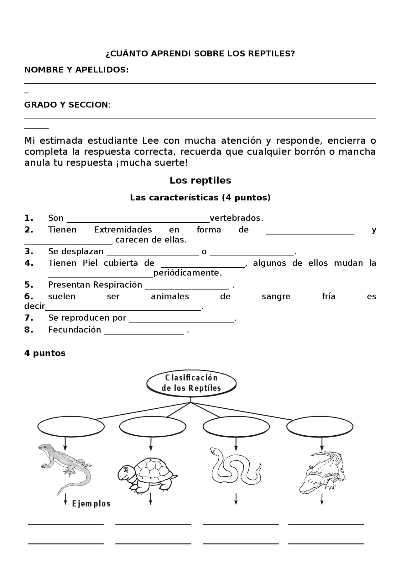 Practica reptiles para divertirse , puedes consultar libro en Santillán ...