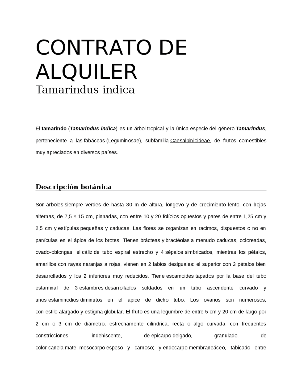 El Tamarindo Y Su Procedencia Apuntes De Ciencias Alimentarias Docsity