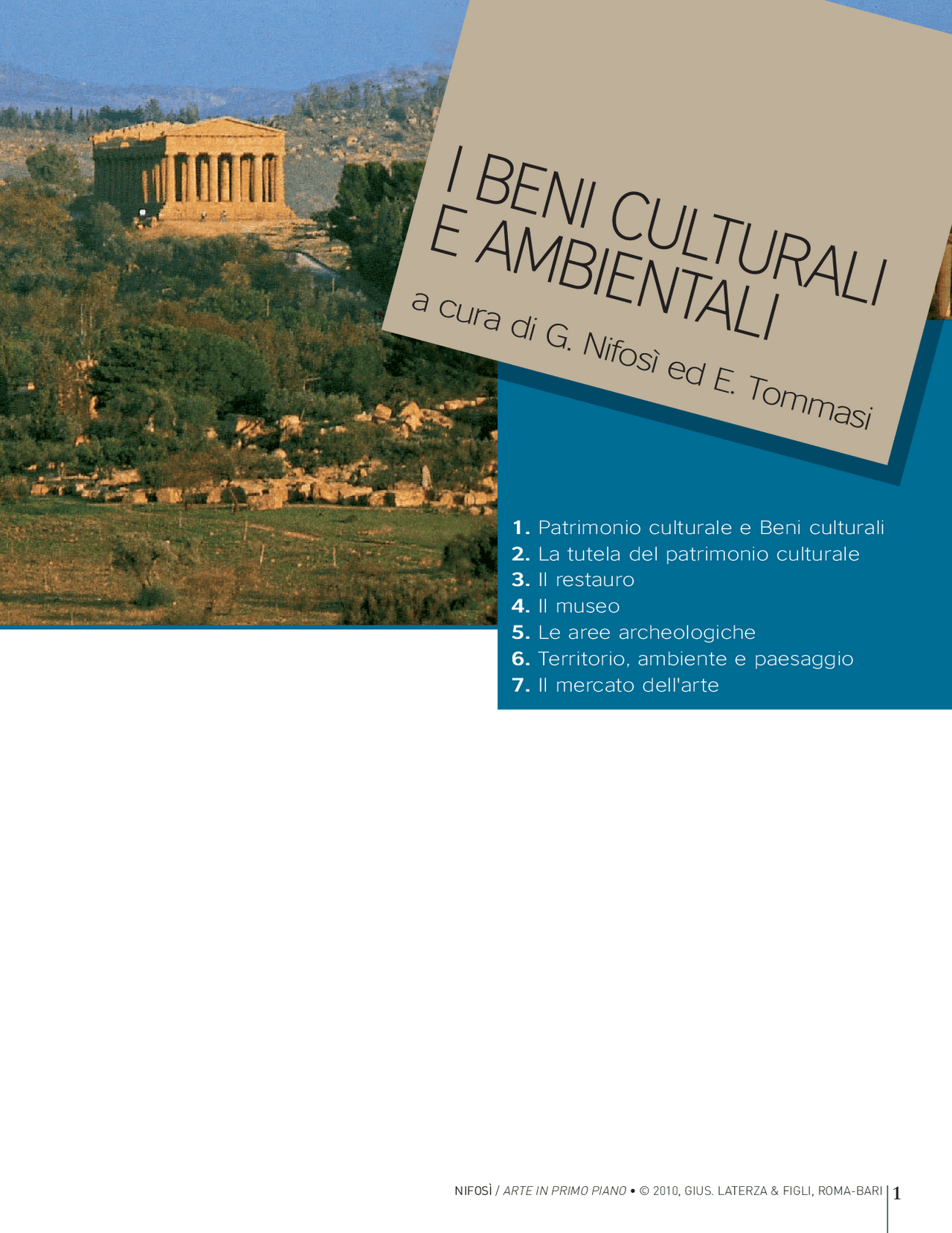 Cultura E Ambiente Appunti Slide Di Arte E Territorio Docsity