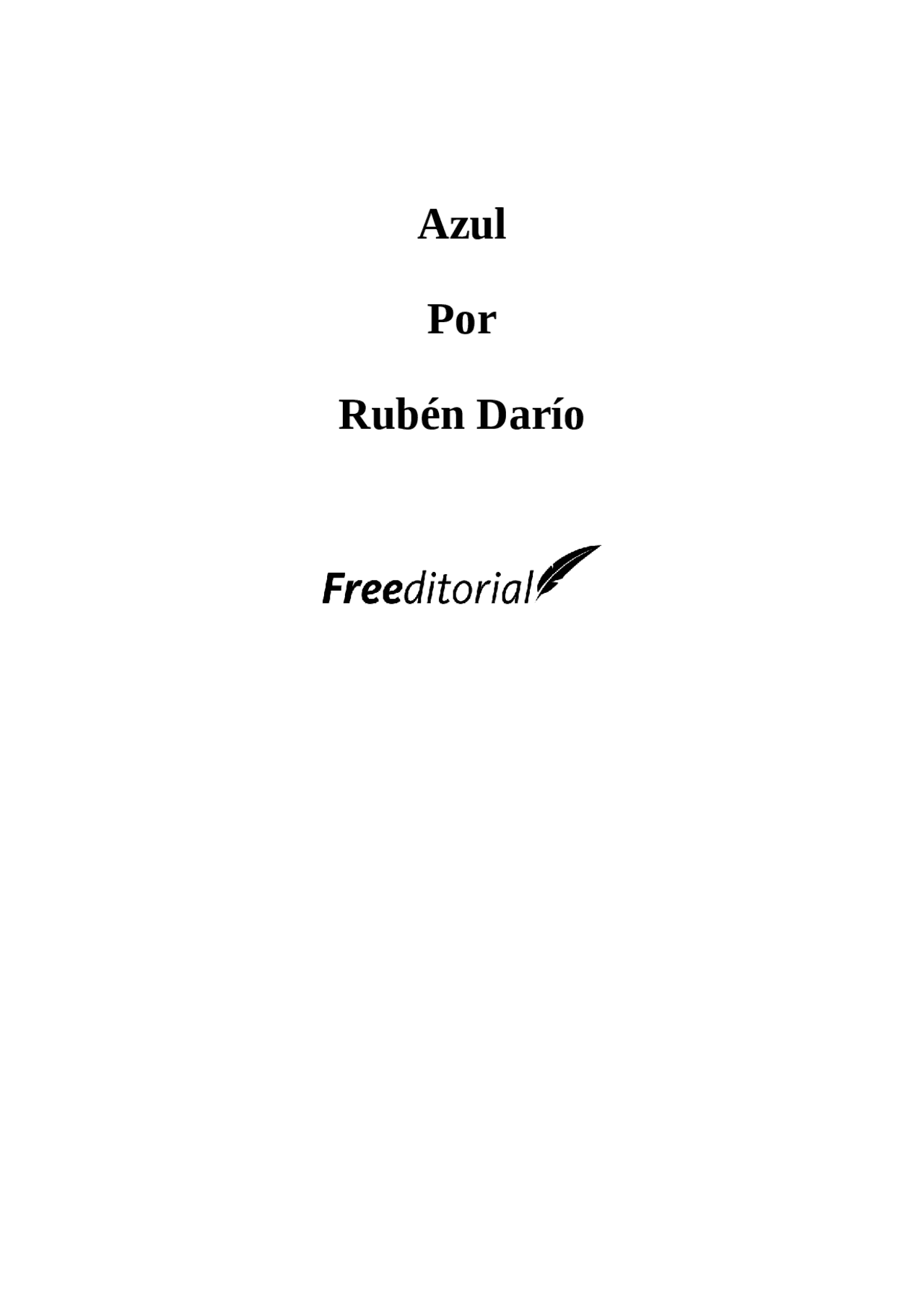Cuento Azul de Rubén Darío | Resúmenes de Artes | Docsity