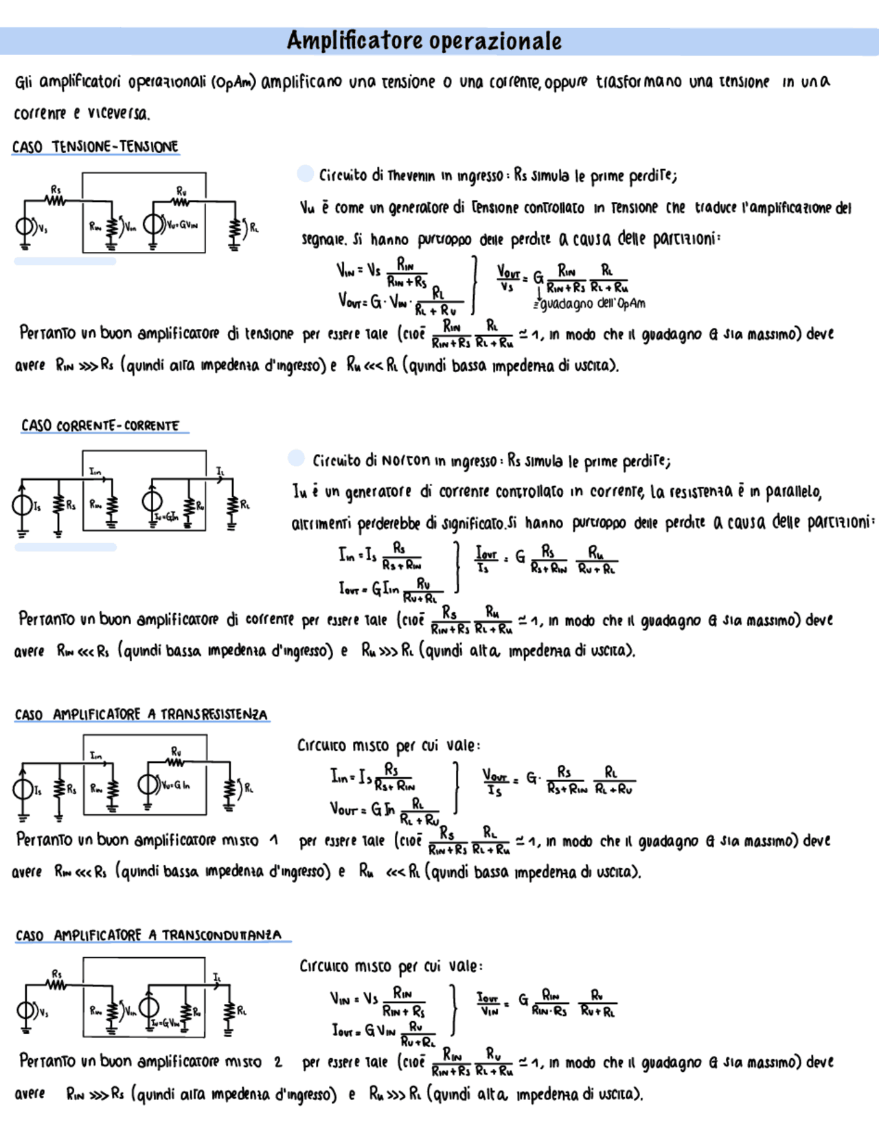 Teoria Elettronica (seconda parte) | Appunti di Elettronica | Docsity