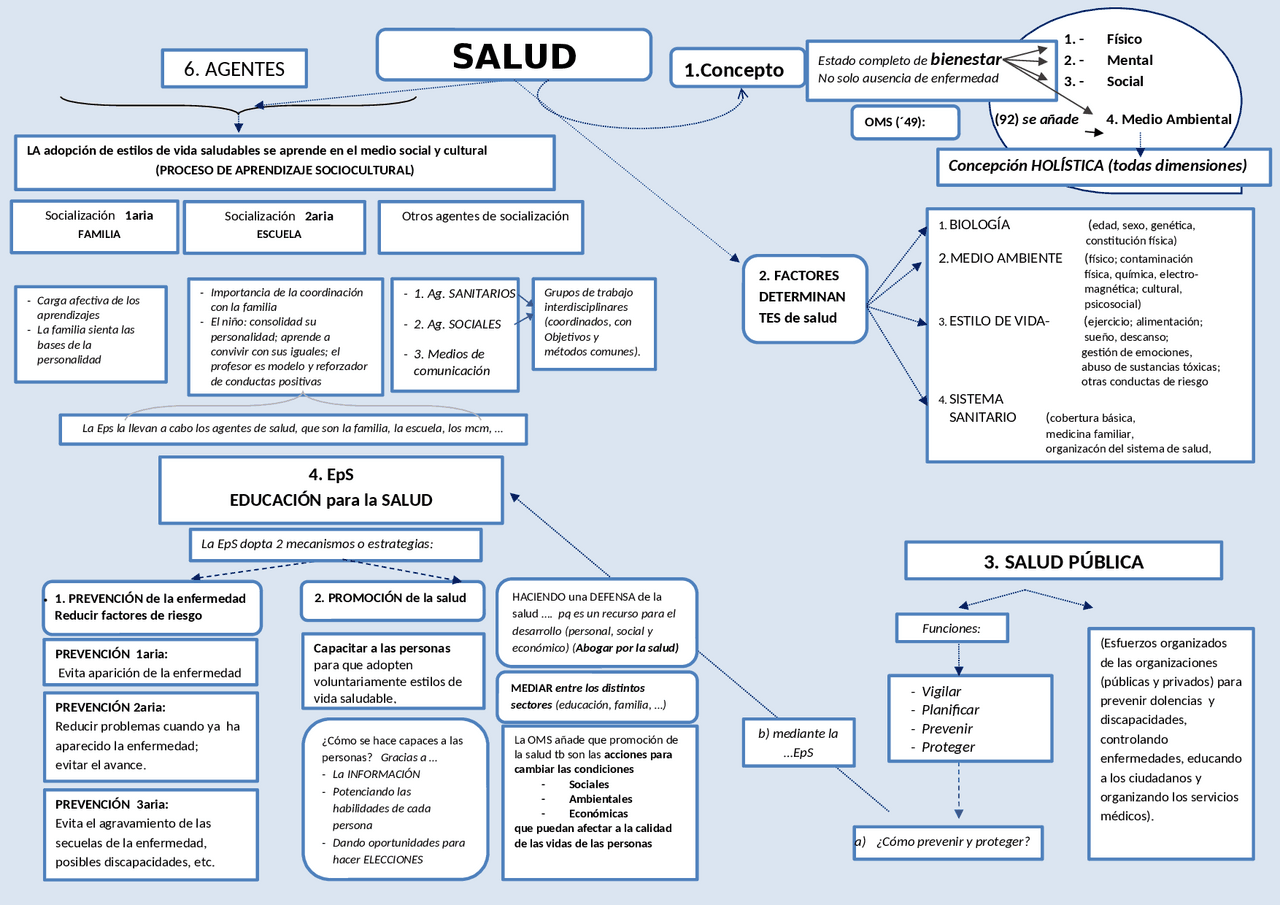 Concepción holística de la salud | Resúmenes de Derecho | Docsity