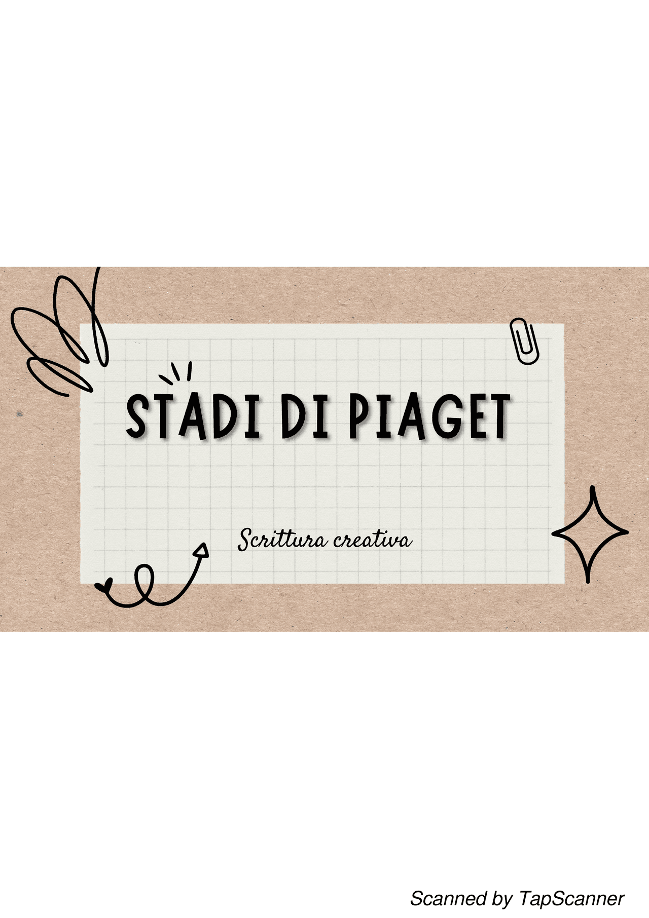 Gli stadi di Piaget di psicologia dello sviluppo | Schemi e mappe ...