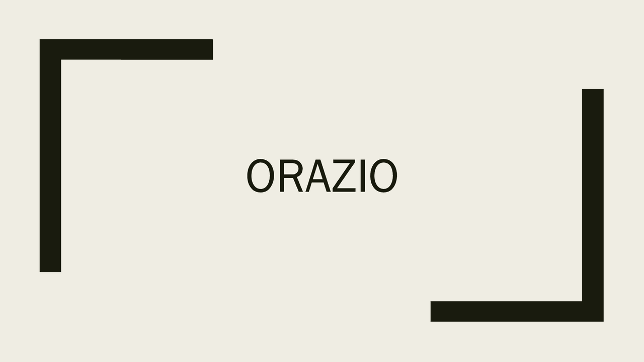 Orazio Vita Opere Pensiero Slide Di Latino Docsity