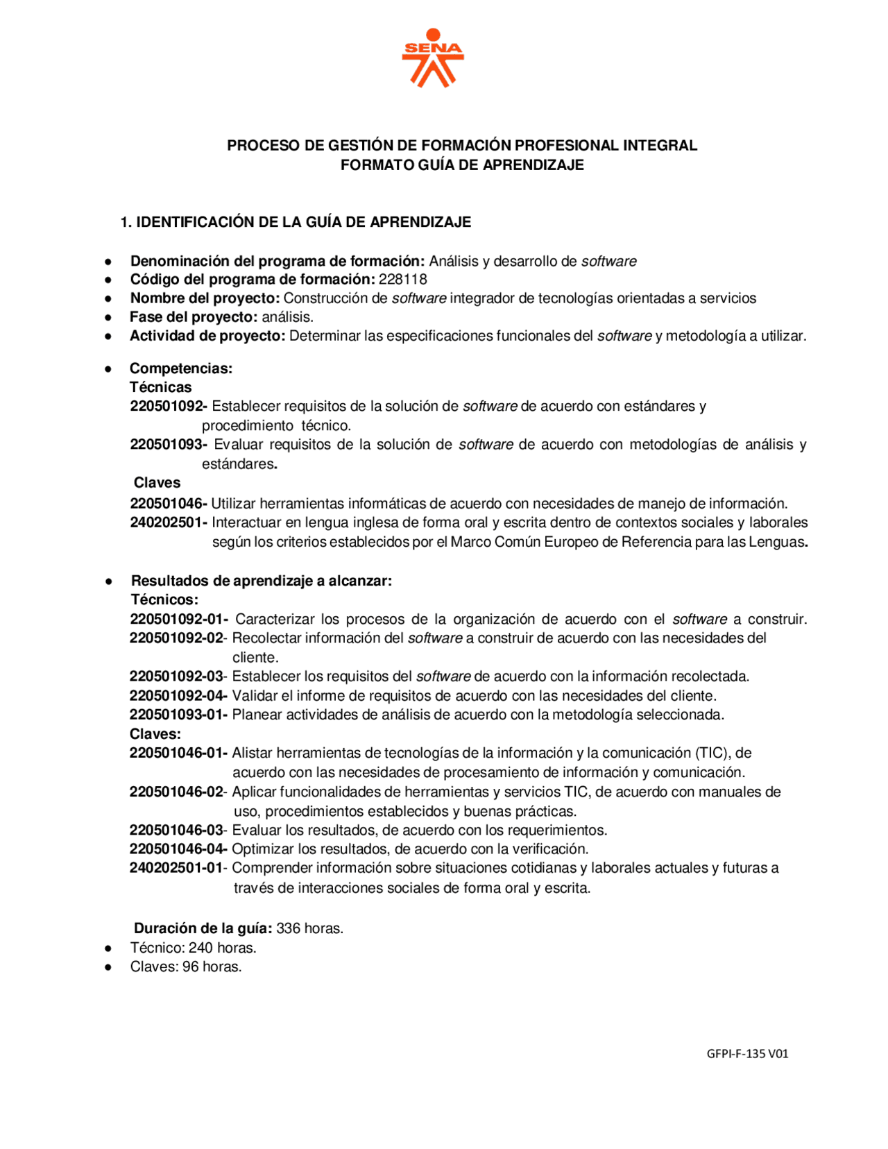 Guia Para El Sena Software Resúmenes De Historia Docsity