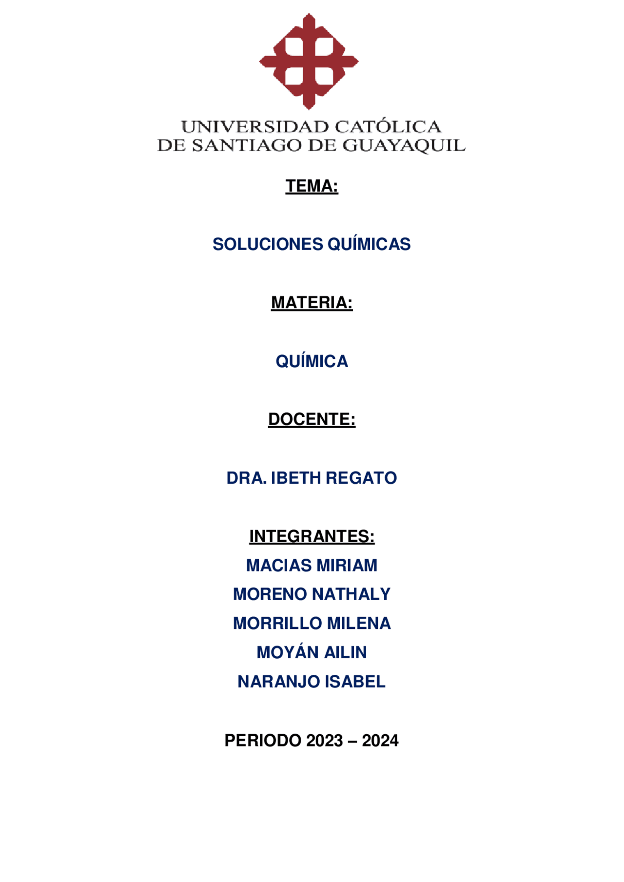 Soluciones Químicas Tipos De Soluciones Expresiones De La