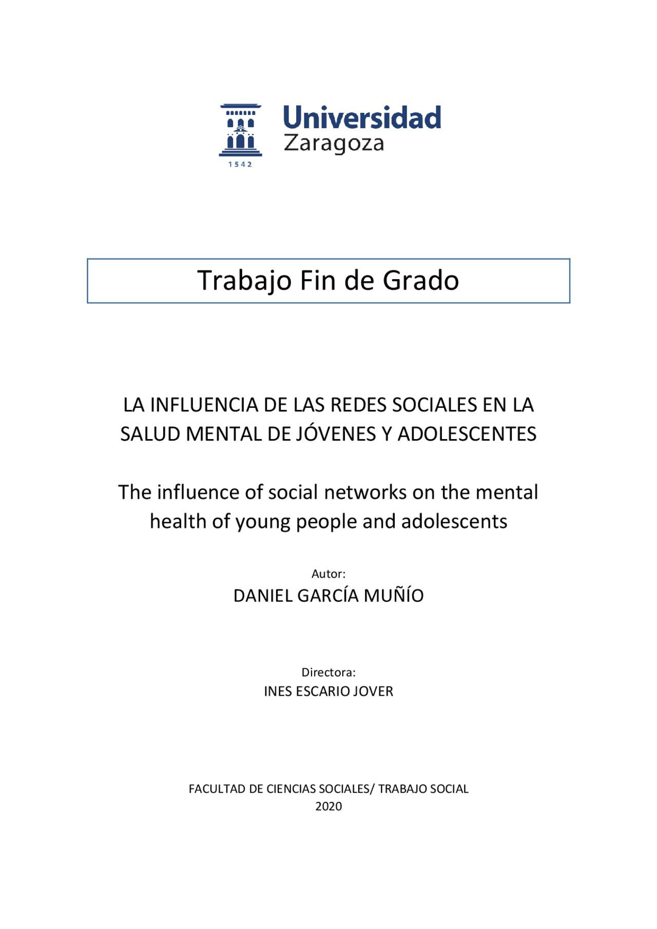 Resumen de fuentes de redes sociales | Resúmenes de Psicología | Docsity