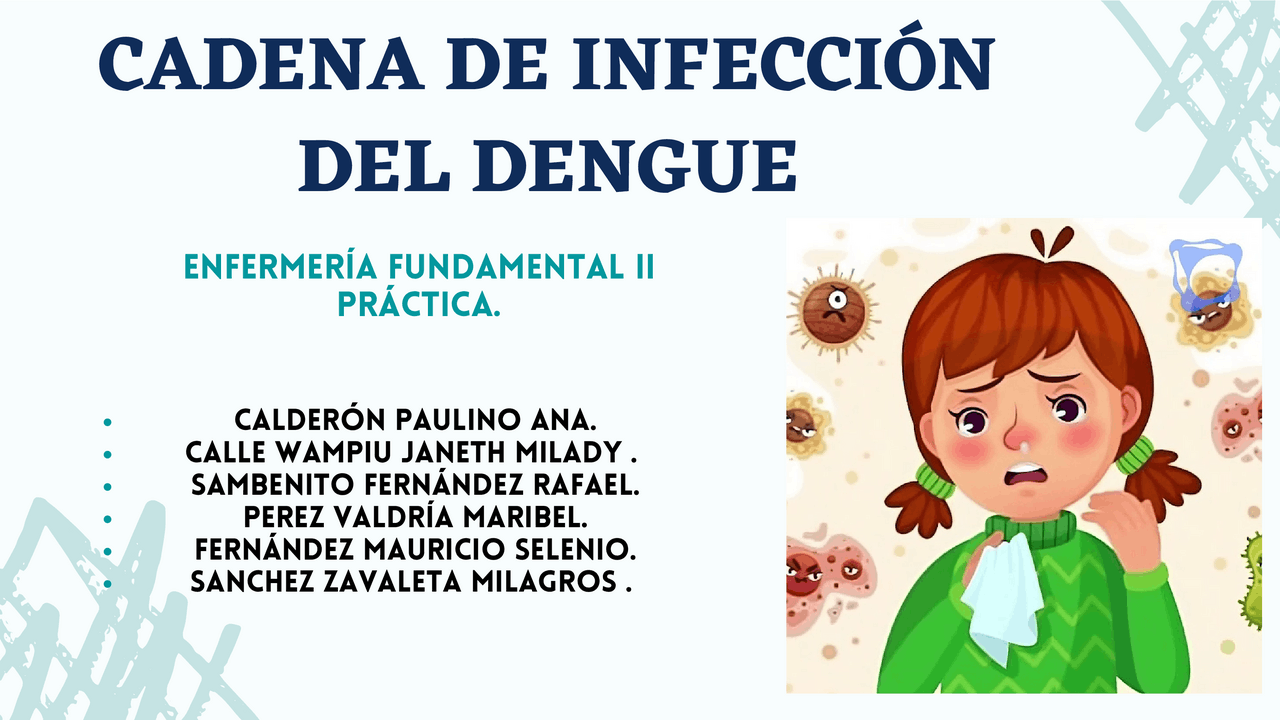 Hablamos sobre la cadena de infecciosa del dengue, el reservorio del ...