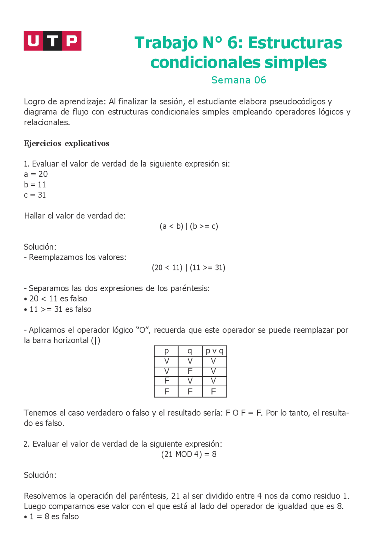 Ejercicios Desarrollados Ejercicios De Algoritmos Y Programación