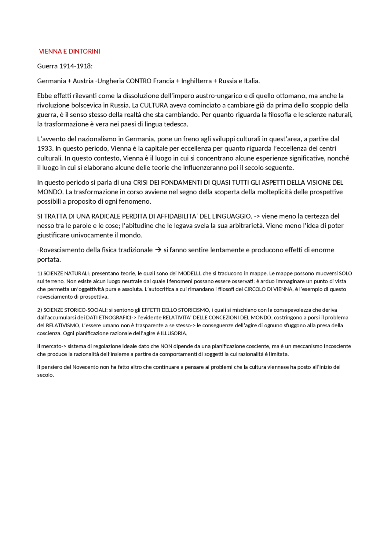 Temi trattati durante le lezioni | Appunti di Sociologia | Docsity