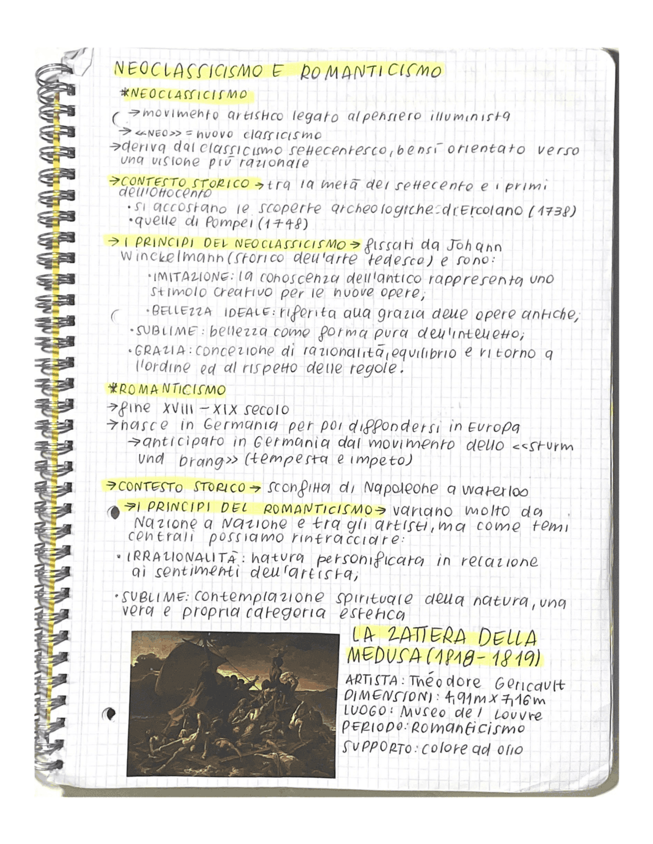 Introduzione Al Neoclassicismo Appunti Di Elementi Di Storia Dell