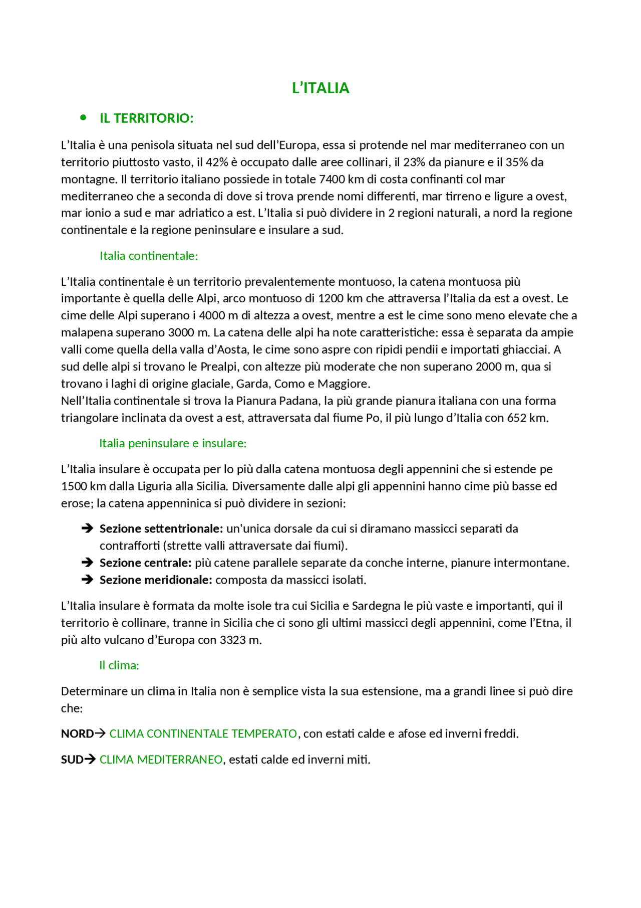 Docsity Italia Storia dell'Italia preromana - Docsity