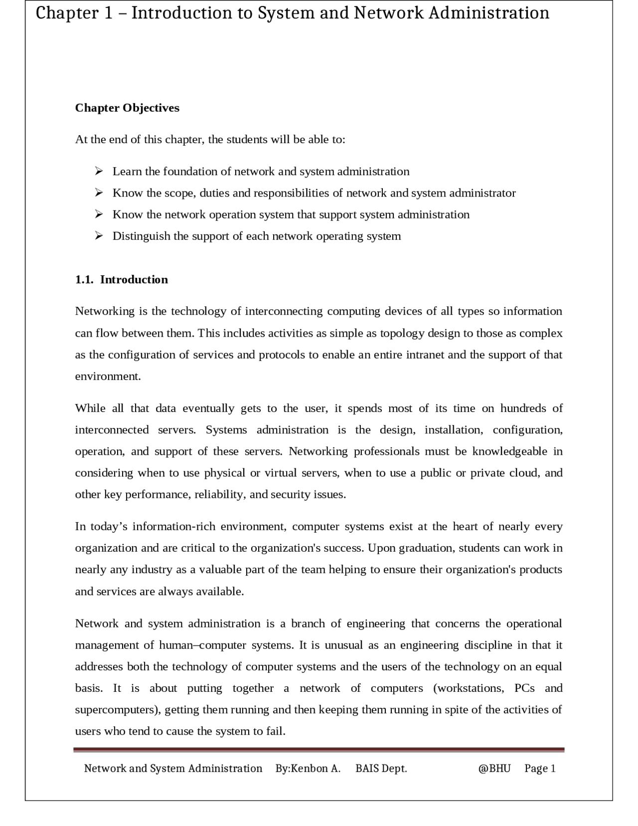 System and network administration | Cheat Sheet Computer science | Docsity