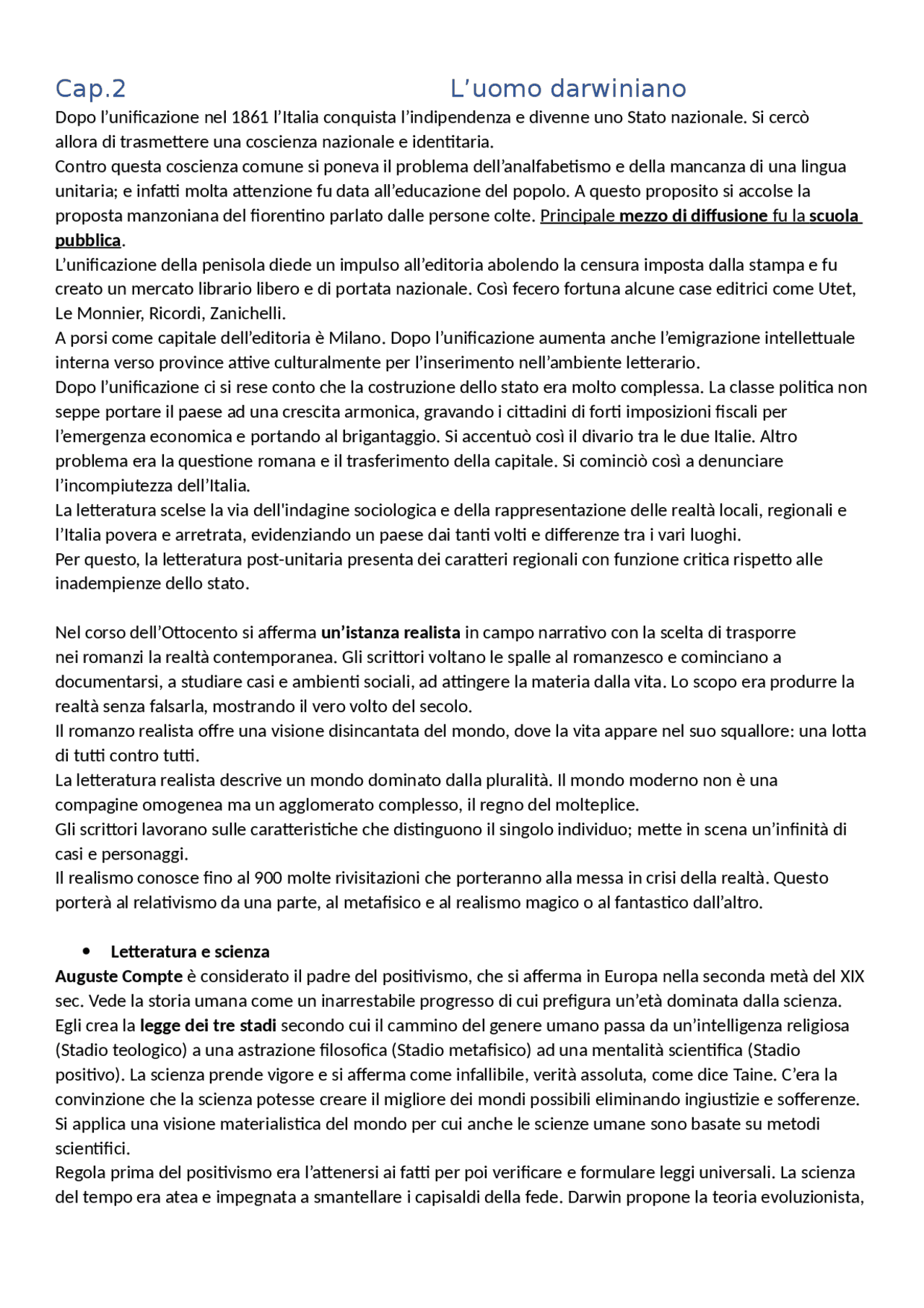 La modernità letteraria, Giuseppe Langella | Sintesi del corso di ...