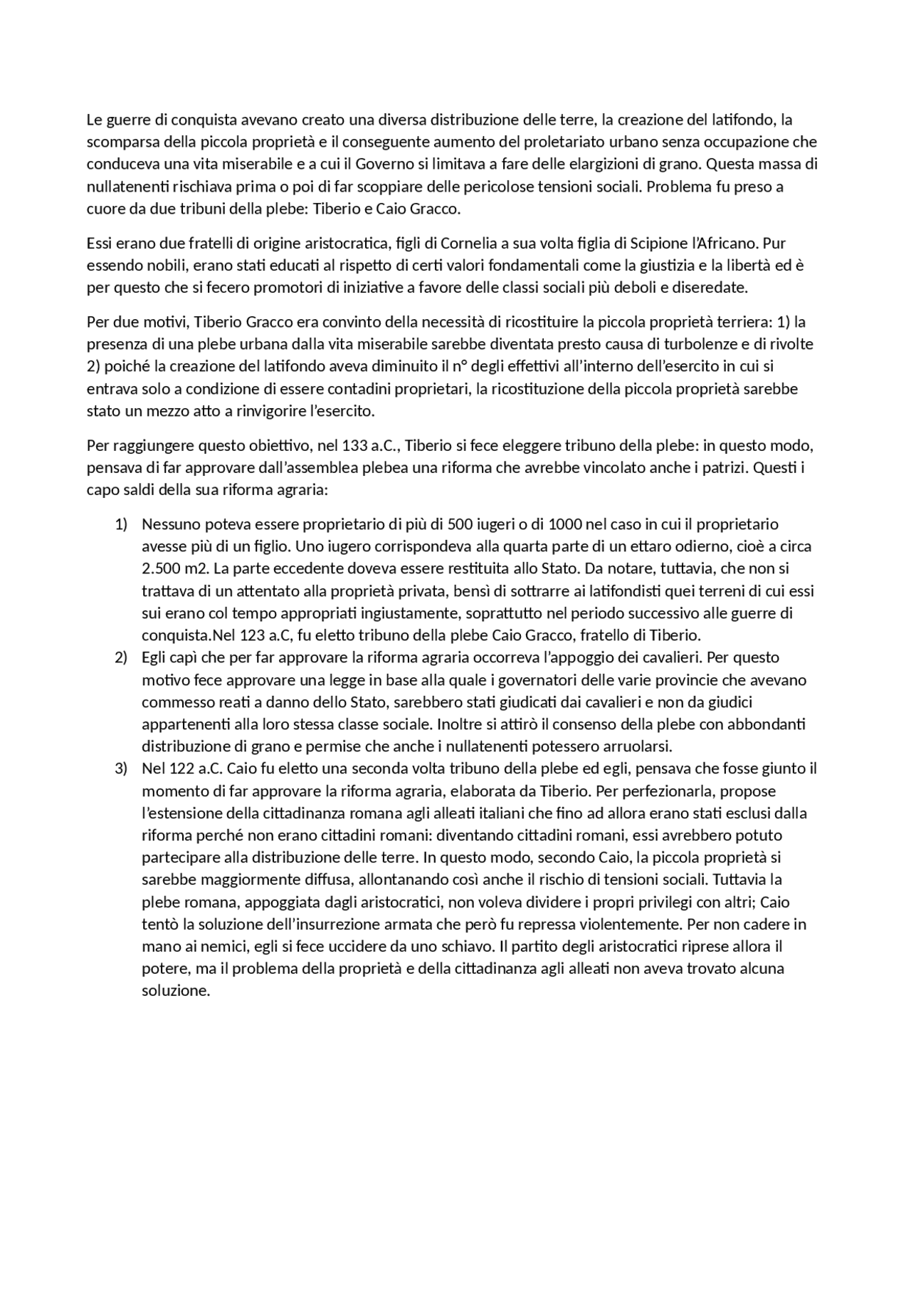 Geostoria Tiberio Gracco Appunti Di Storia Docsity