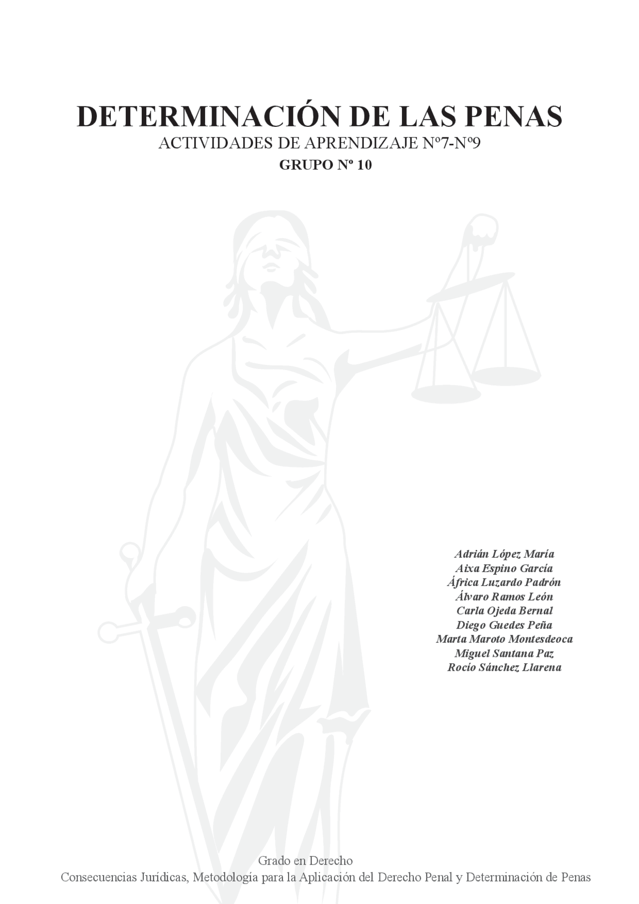 Ejercicios 7 Y 8 Penal Ejercicios De Derecho Penal Docsity