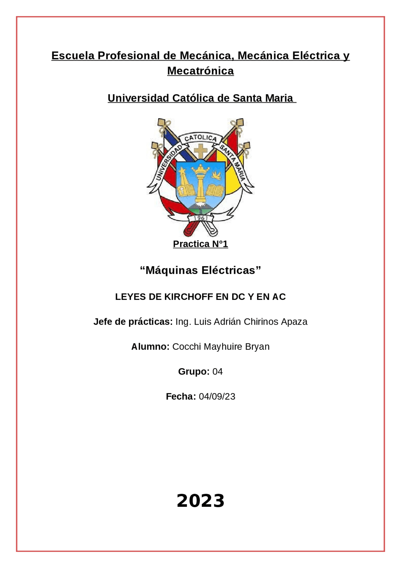 Informe De Laboratorio Monografías Ensayos De Ingeniería Docsity