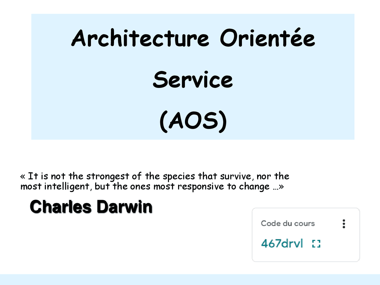 Architecture Oriented Service Slides Information Technology Docsity