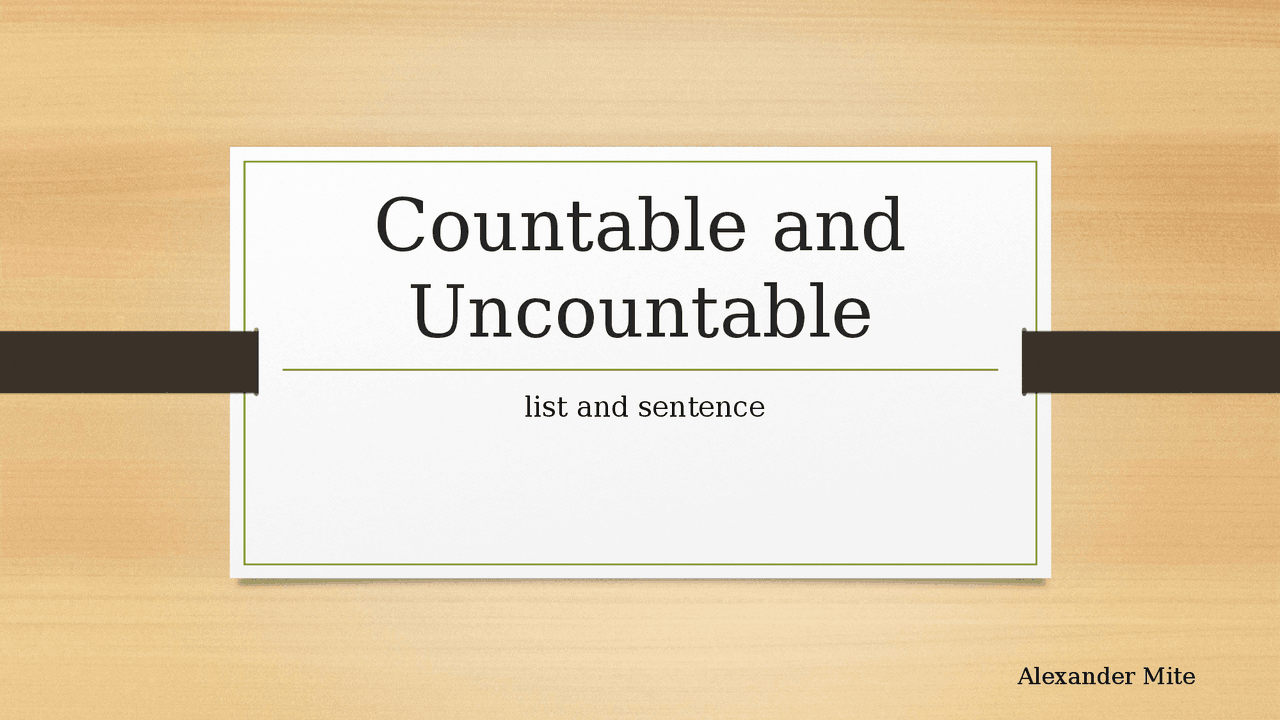 Countable and Uncountable Nouns: Identifying and Using Them Effectively ...