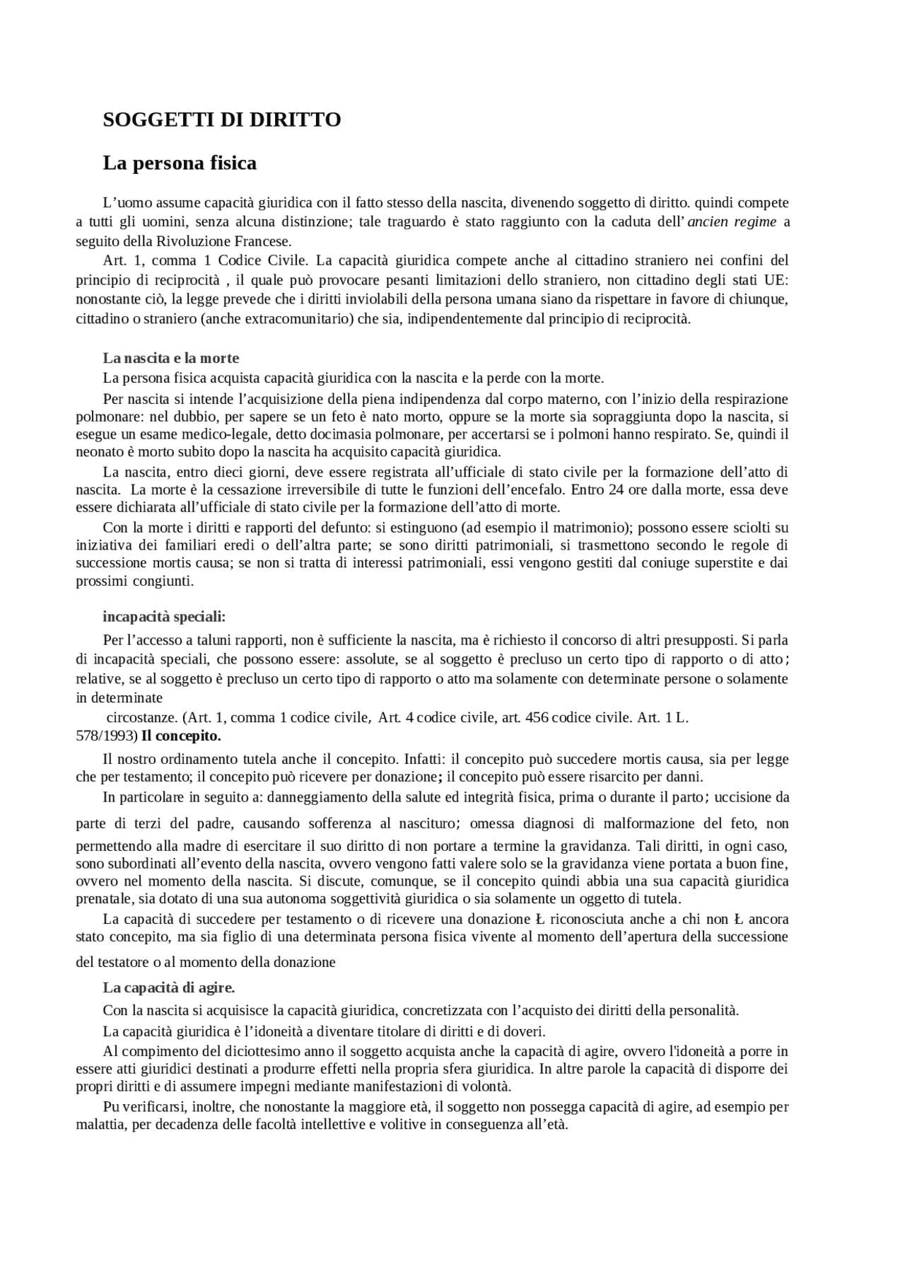 Diritto Civile Riassunto In Word Schemi E Mappe Concettuali Di