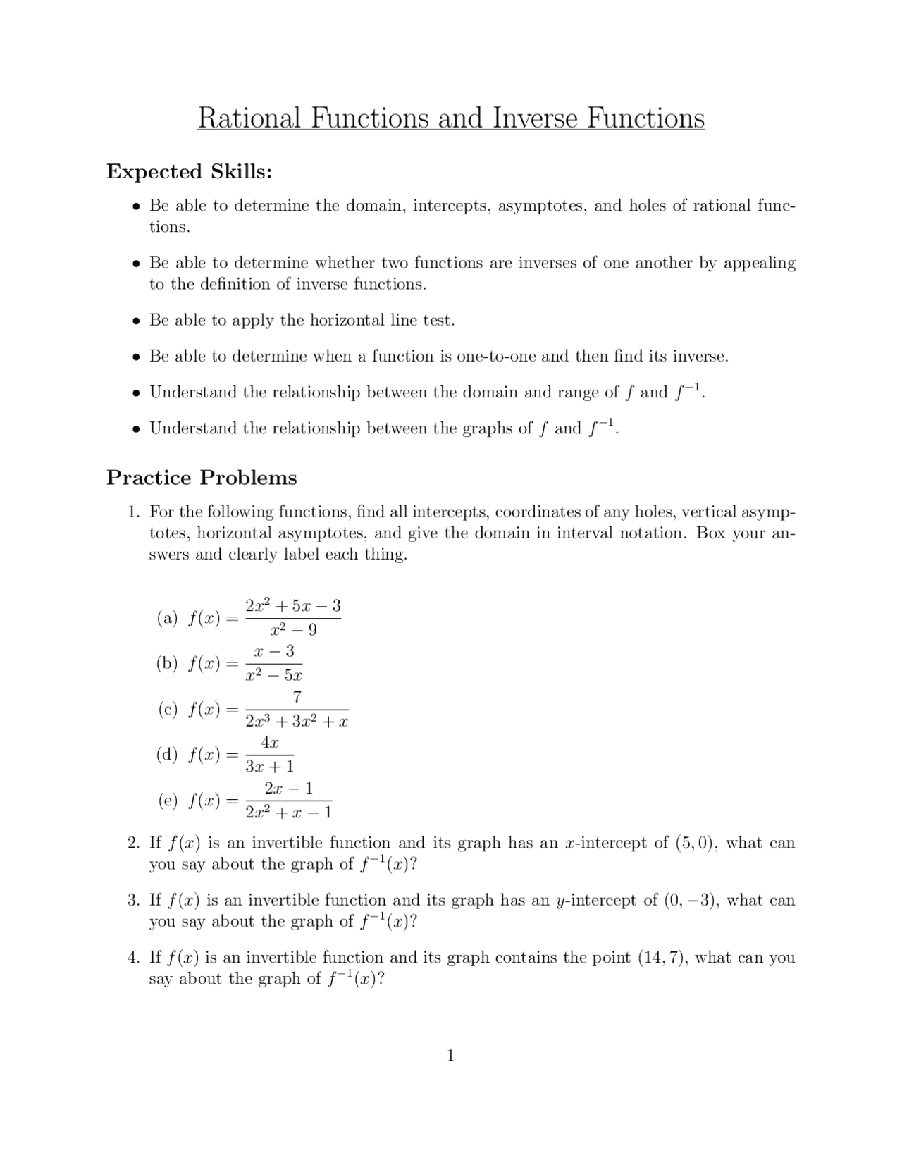 Practice problems of math 116 | Cheat Sheet Mathematics | Docsity