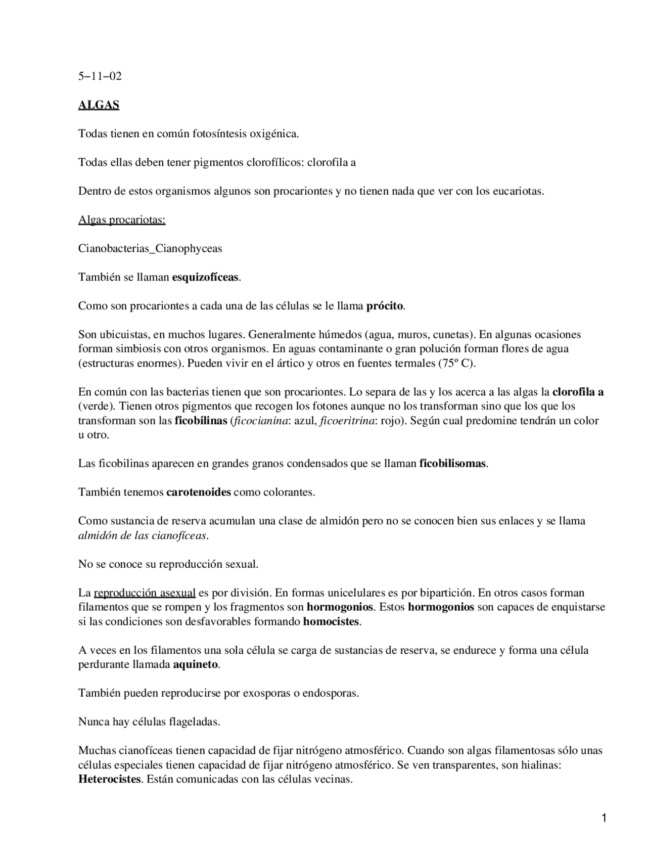 Apuntes Botánica Y Agronomía Resúmenes De Botánica Y Agronomía Docsity