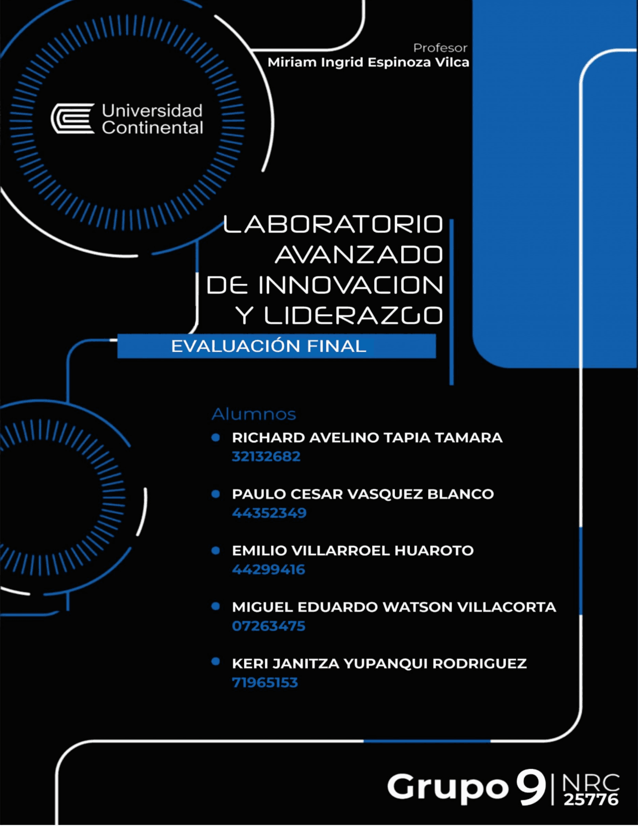 Laboratorio Avanzado De Innovación Y Liderazgo Ejercicios De