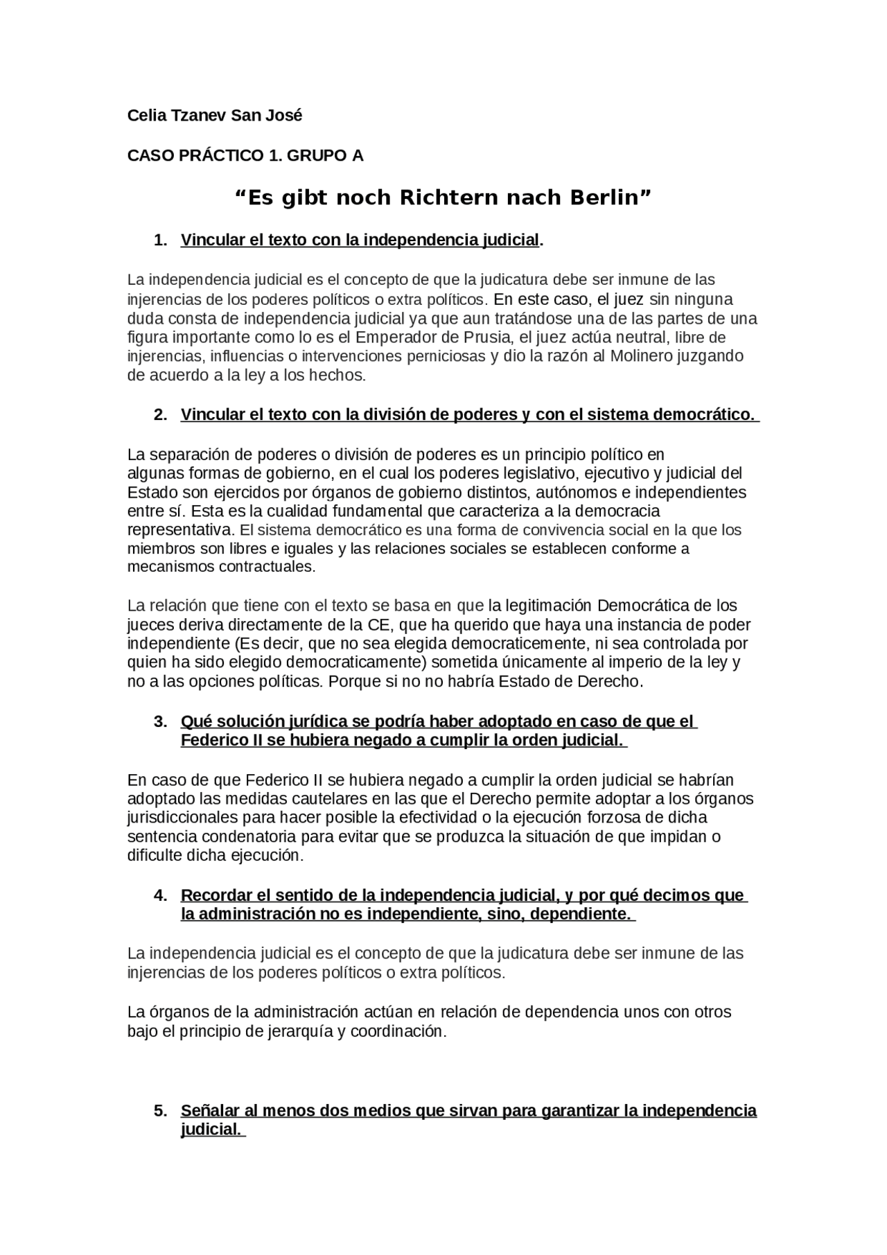 Caso Práctico Procesal Civil Ii Ejercicios De Derecho Procesal Civil