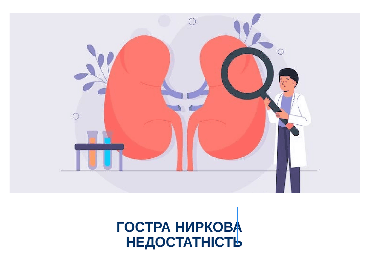 Гостра ниркова недостатність Презентации Анестезиология и