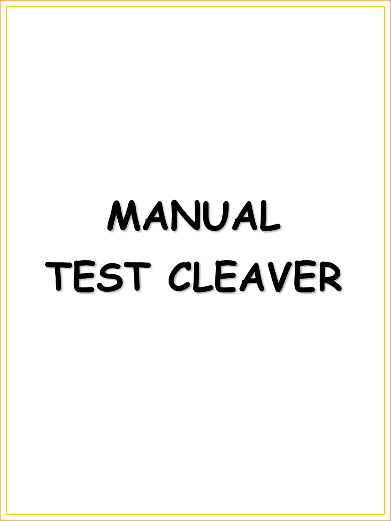 Manual test disc - Contiene los criterios a evaluar y la forma de ...