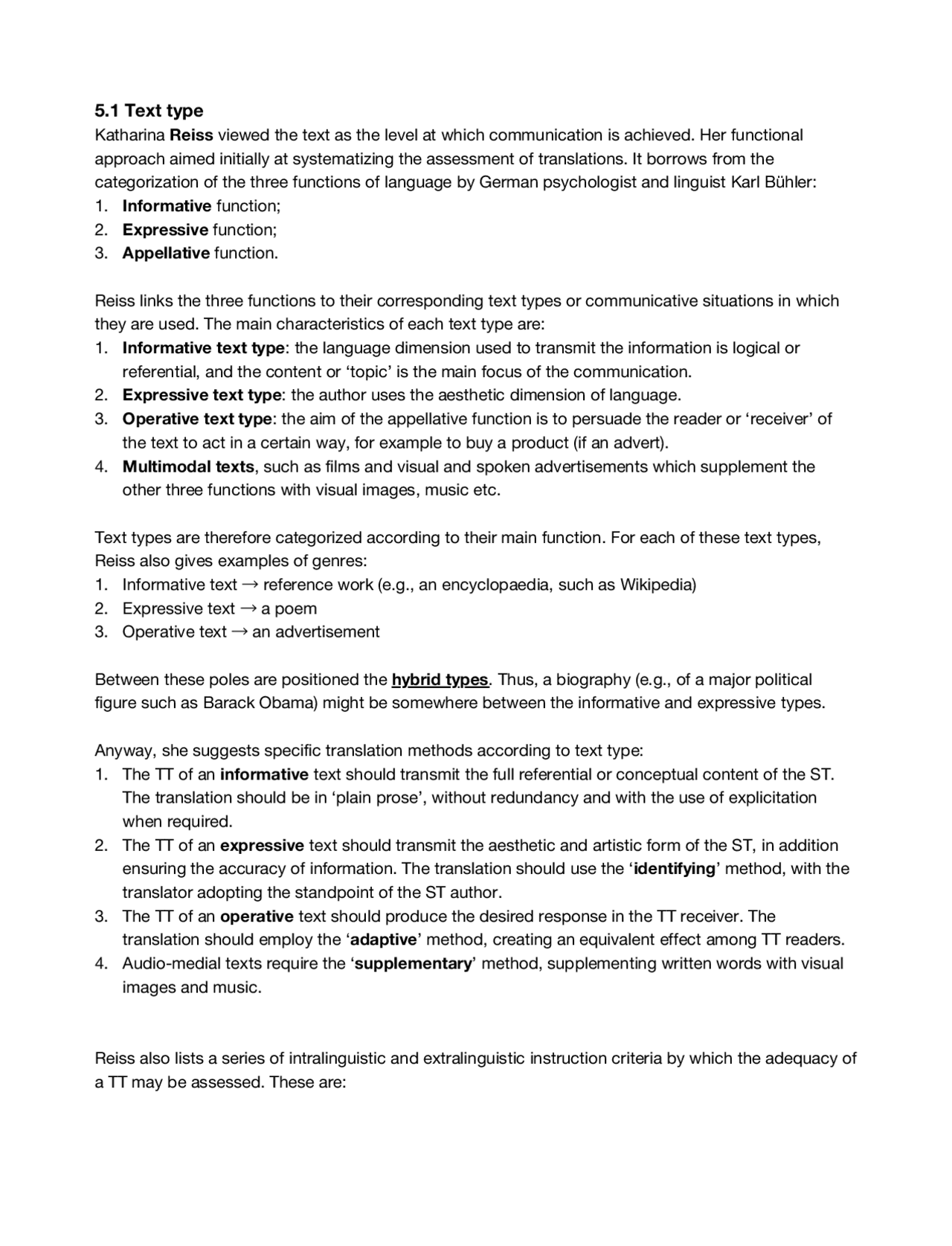 Capitolo 5 - “Introducing Translation Studies” (5th edition) | Appunti ...