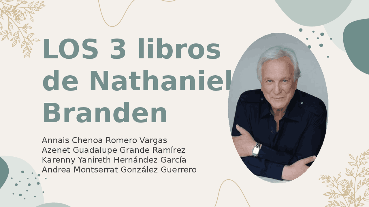 Expo de los 3 libros de branden | Diapositivas de Desarrollo de ...