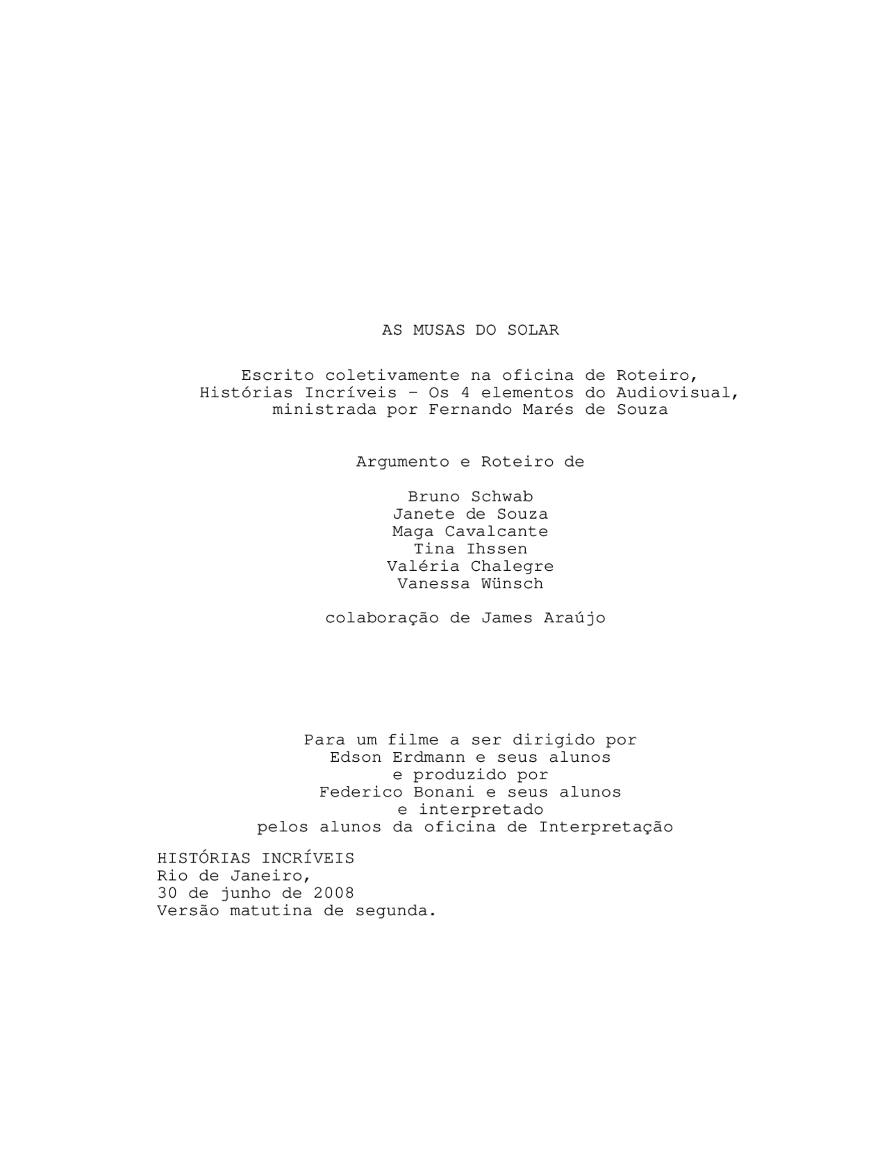 Roteiro de Filme Roteiro de Filme | Esquemas Desenvolvimento de Produto ...