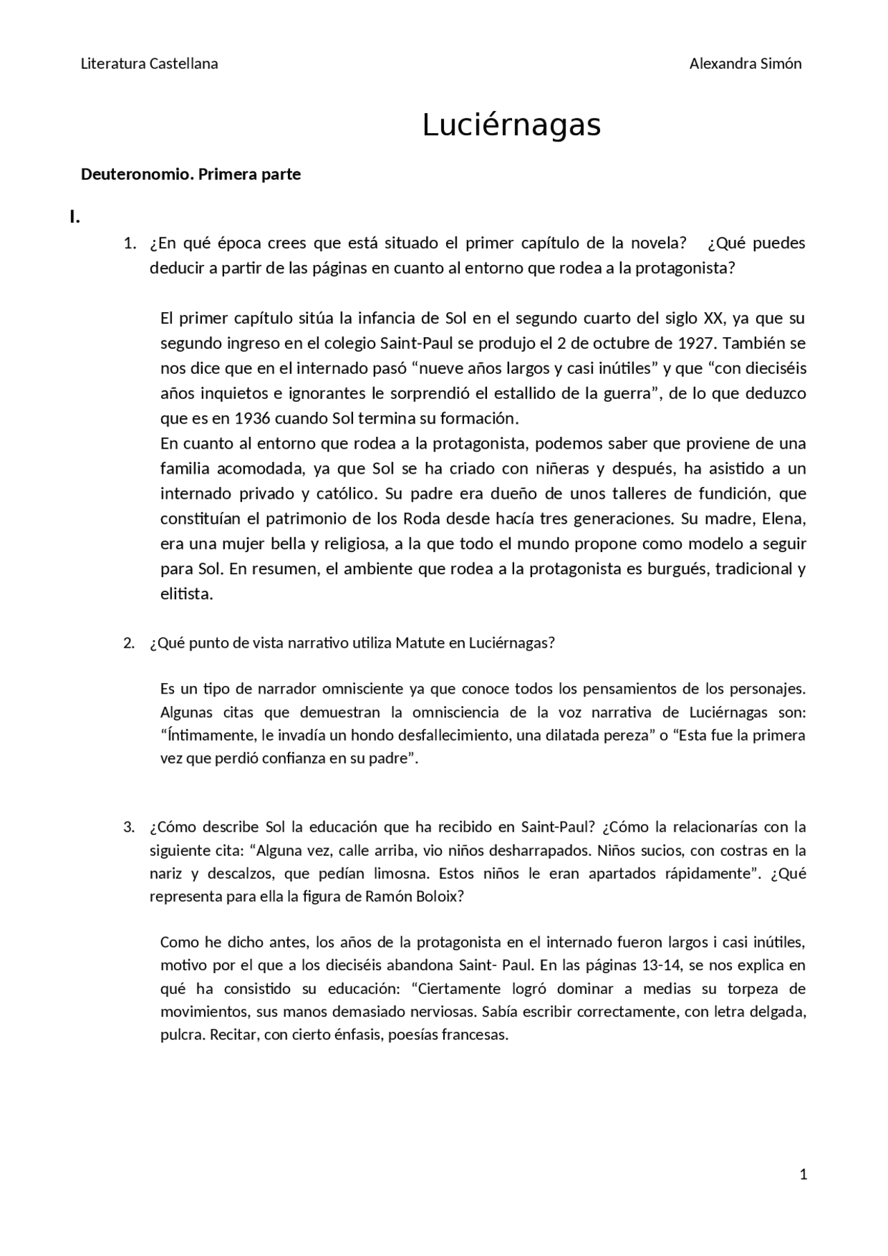 Preguntas sobre todos los capítulos del libro con respuestas. | Ejercicios de Lengua y ...