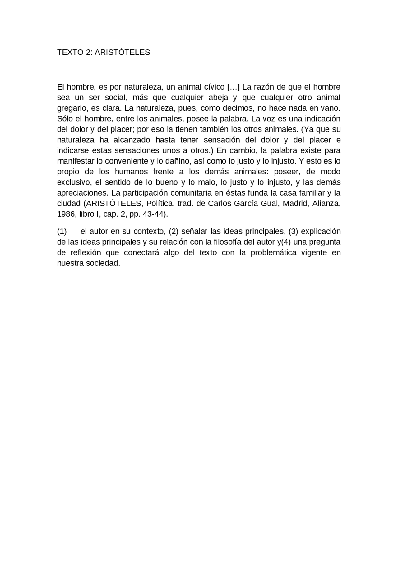 Texto De Platón Evau 20222023 Historia De La Filosofía 2bach
