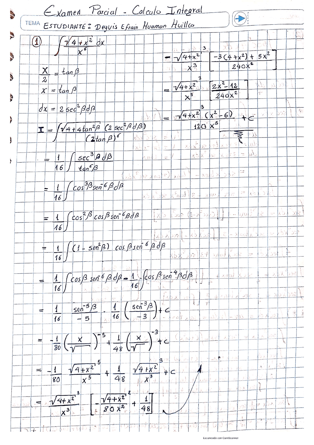 Curso de Calculo integral ejercicio aplicados | Ejercicios de Cálculo diferencial y integral ...